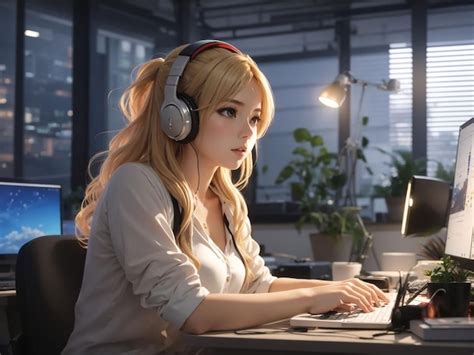 Premium Ai Image A Teacher Using Multimedia And Technology To Teach Visual And Auditory Learners