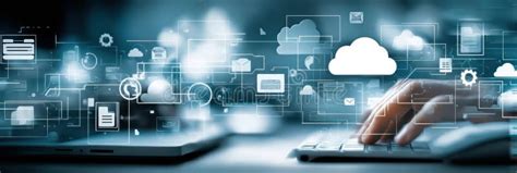 Businessman Manages Files With Cloud Services For Efficient Documentation And Data Transfer