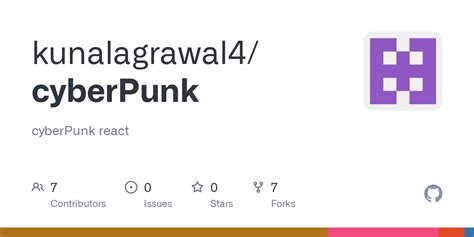 Github Kunalagrawal4 Cyberpunk Cyberpunk React