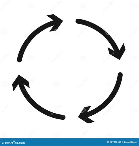 Synchronization Icon 2 Black Line Art Vector Logo CartoonDealer