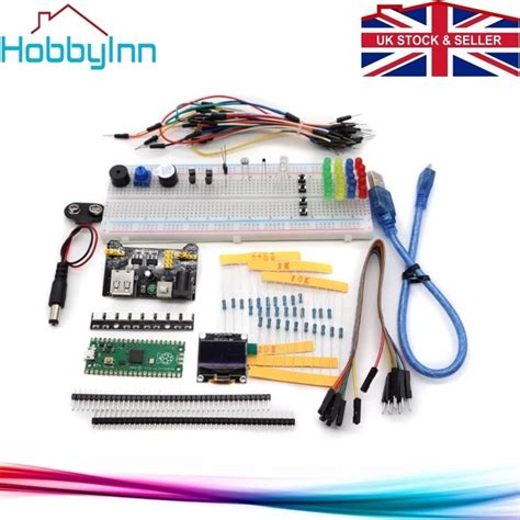 Raspberry Pi Pico Rp2040 Scheda Microcontrollore Oled Mb102 Kit Elettronica Di Base Eur 2240