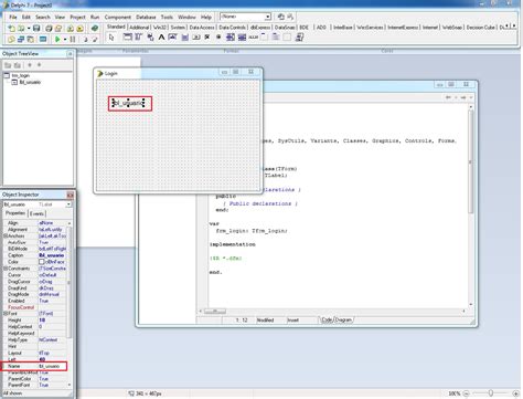 Active Delphi Criando Caixa De Login Em Delphi
