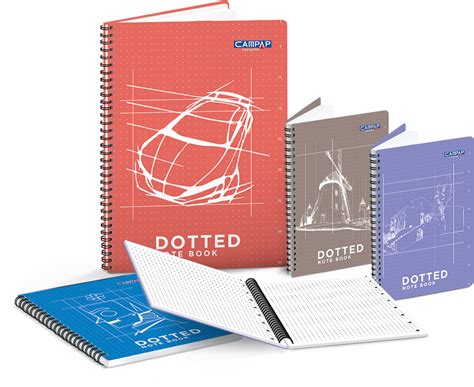 A5 A6 Wire O Dotted Note Book Campap