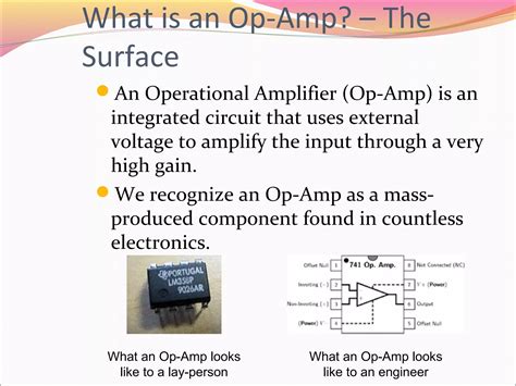 Operational Amplifiers First Lic Lecture Slides Ppt