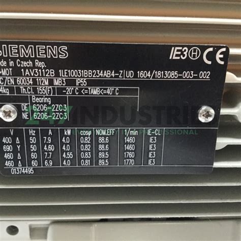 1le1003 1bb23 4ab4 Z B07 H01 Siemens • 247industries • Order Directly