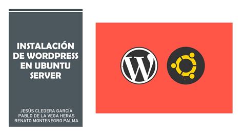 Instalación Y Configuración De Wordpress En Ubuntu Server 2004 Youtube