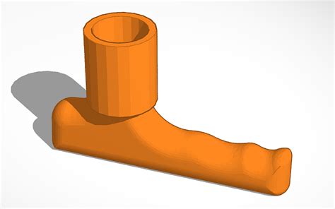 3d Design Cane Handle Tinkercad