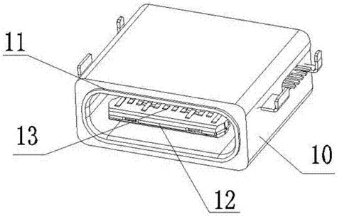 一种低成本、防水型typec连接器的制作方法