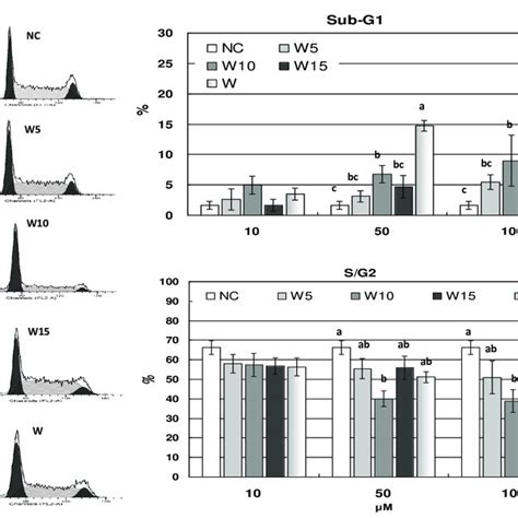 Cell Cycle Analysis Of The Lymphoid Origin Yac 1 Cells Incubated With Download Scientific