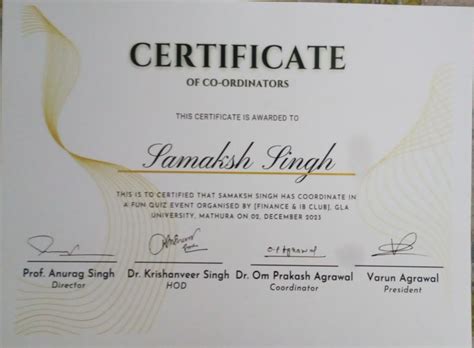 Samaksh Singh On Linkedin Glauniversitymathura Finance Event Skill