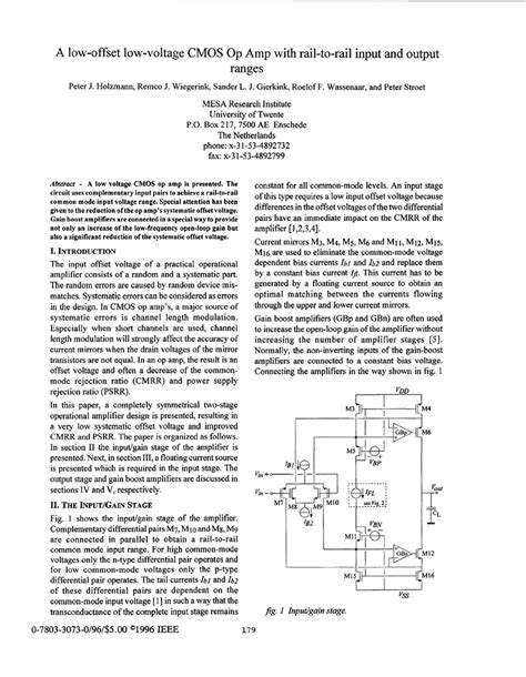Cmos Op Amp Offset Caqwelists