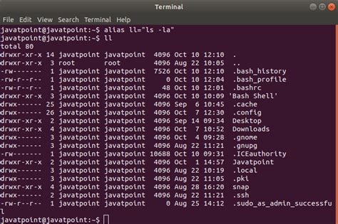 Bash Alias Online Tutorials Library List