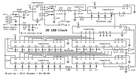 LED Clock Timer Control Circuit Circuit Diagram SeekIC Com