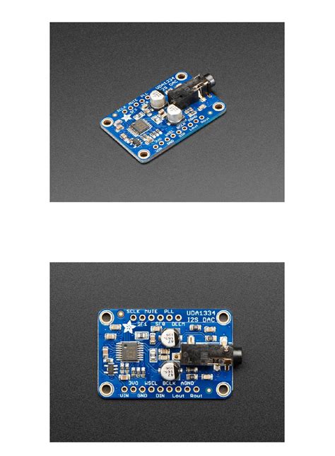 I2s Stereo Decoder Uda1334a Guide Datasheet By Adafruit Industries