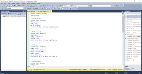 Bases De Datos Para Aplicaciones Web Samanta 502 Video 8 Creación De Una Base De Datos En Sql