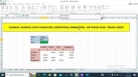 Vlookup Hlookup Data Validation Conditional Formatting Exceltips How To Apply Vlookup