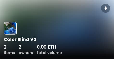 Color Blind V2 Collection Opensea
