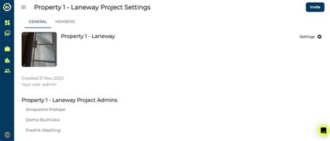 Editing A Project Builtview Docs