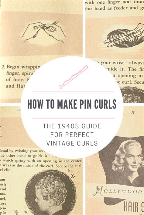 How To Do Pin Curls Artofit