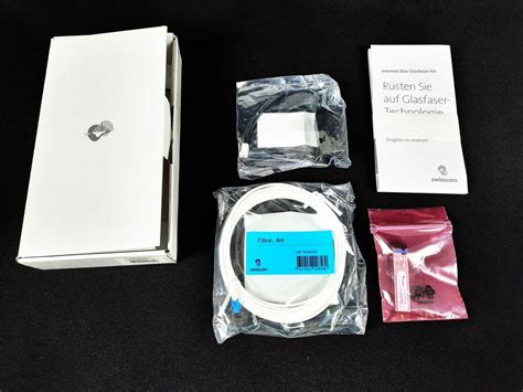 Swisscom Glasfaser Kit Neu Gemäss Beschreibung In Beinwil Am See