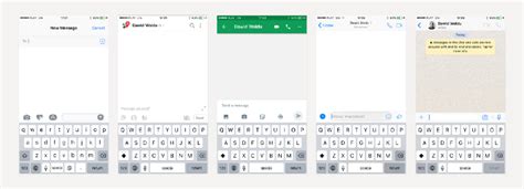 a multi input field messaging app concept