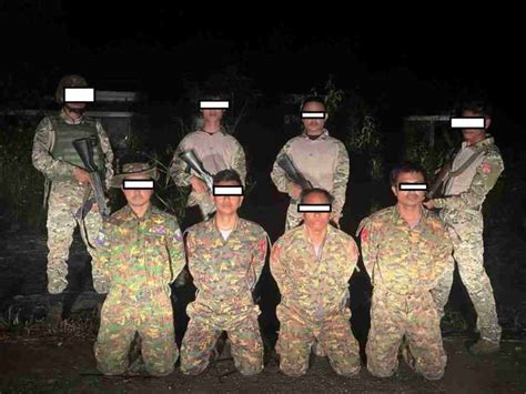 စစ်ကောင်စီ လက်အောက်ခံ နယ်ခြားစောင့် ဗိုလ်မှူး ၁ ဦး၊ စစ်ဆေးဆရာဝန် ဗိုလ်ကြီးနှင့် ဗိုလ် ၂ ဦး အပ