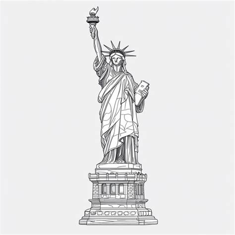 21000 Estatua De La Libertad Dibujo Pictures