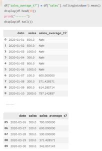 Python Codingpandas Rolling