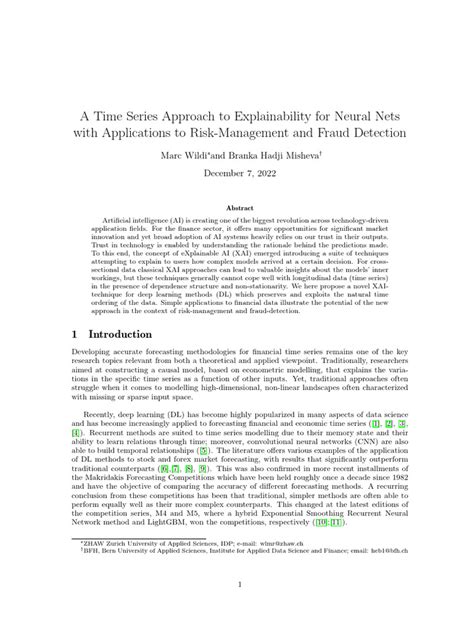 A Time Series Approach To Explainability For Neural Nets R5q9zkij Pdf Artificial Neural