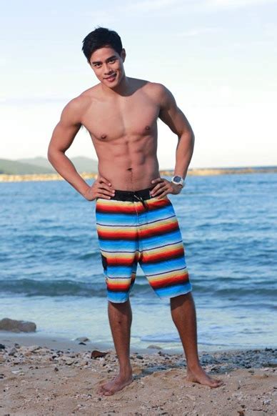 Man Central Victor Silayan In Swimwear
