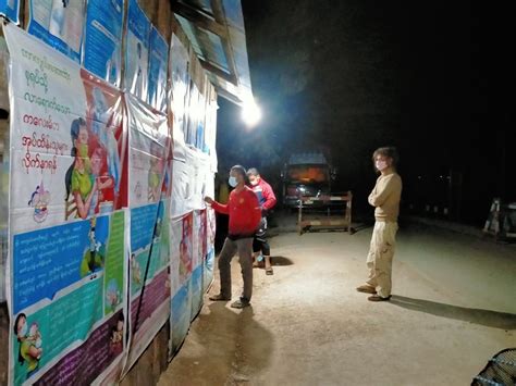 မိုင်းတုံမြို့၌ ကိုဗစ် ၁၉ ရောဂါကြိုတင်ကာကွယ်ထိန်းချုပ်နိုင်ရေး မြို့ဝင