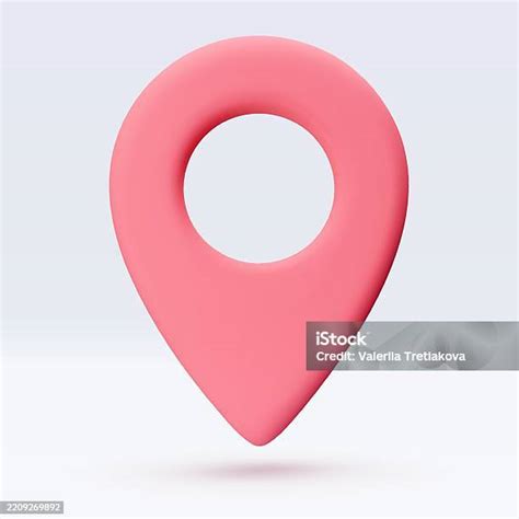 빨간색 위치 포인터 장소 표시 지도 마커 탐색 핀 기호 그림자가 있는 3d Gps 아이콘입니다 지도 방향에서 검색하기 위한