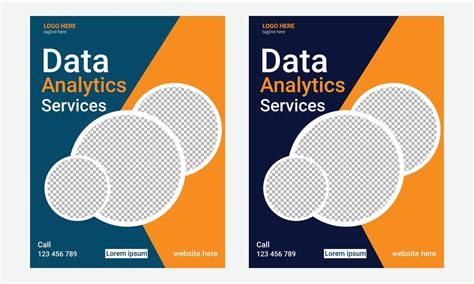 Data Analysis Flyer 76663842 Vector Art At Vecteezy