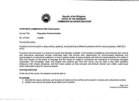 Purposive Communication Science Technology And Society Studocu