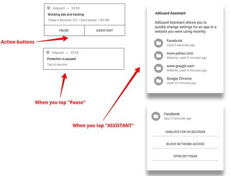 Extend Adguard Notification Show An Assistant Button · Issue 1614 · Adguardteam