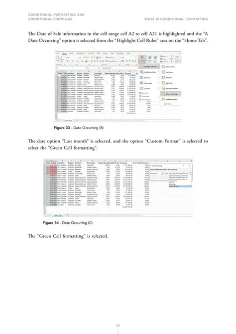 Conditional Formatting And Conditional Formulaspdf