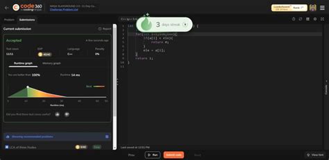 Lakshay Pahuja On Linkedin 21daysofcode Codingchallenge Codingninjas Codingjourney Dsa