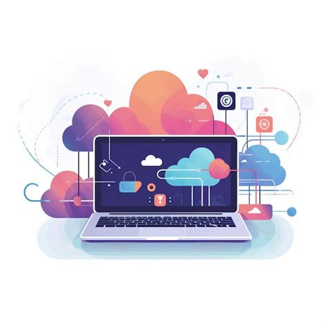 Premium Vector Internet Network Communication Web Technology Computer Icon Vector Online