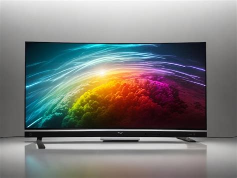 Premium Ai Image 4k Monitor Isolated On White Tv With The Nature View