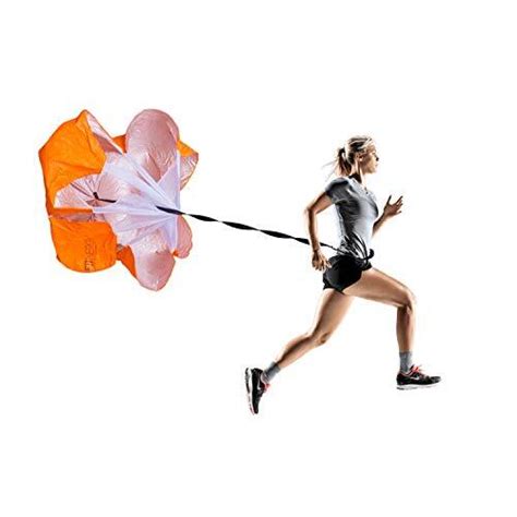 56 Inch Running Speed Resistance Parachute Umbrella Sprint Trainer For