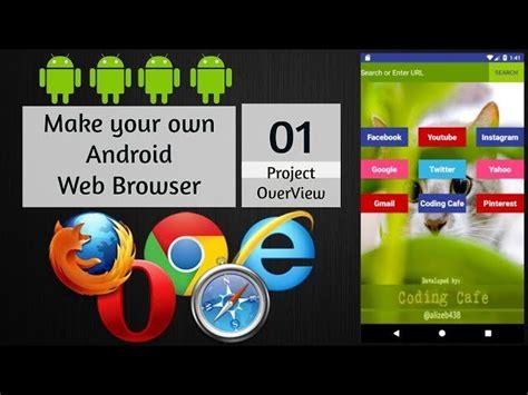 Free Video Android Web Browser Tutorial Make Your Own Android Web