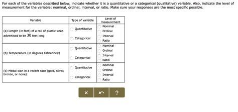 solved for each of the variables described below indicate whether it