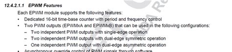 Tda4vh Q1 Pwmaandpwmb Be Configured To Same Phase With Different Frequency Processors Forum