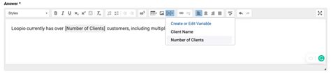 Merge Variables Scale Rfp Responses With Dynamic Content