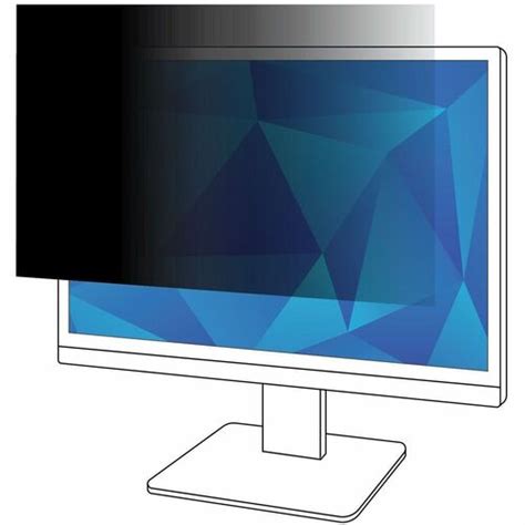M Anti Glare Filter Clear Matte For Widescreen Lcd Monitor Scratch Resistant