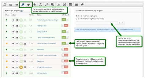 Control Wordpress Automatic Background Updates Directly From Within Icontrolwp Icontrolwp