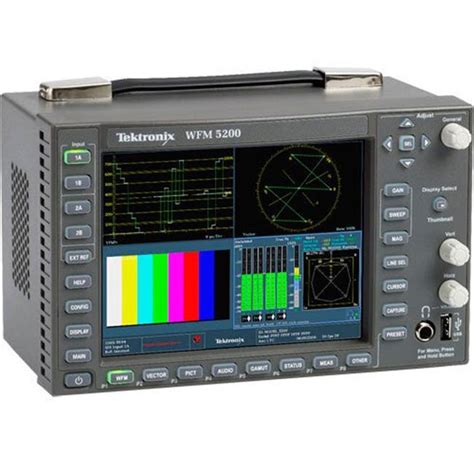 Tektronix Tek Wfm5200 Compact Multi Format Multi Standard Waveform