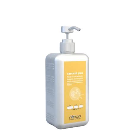 محلول ضدعفونی کننده دست سانوسید پلاس بنکو