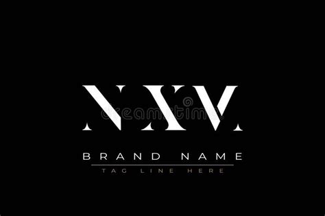 Nxm Abstract Letter Logo Design Stock Vector Illustration Of Logotype Astronomy 369145931