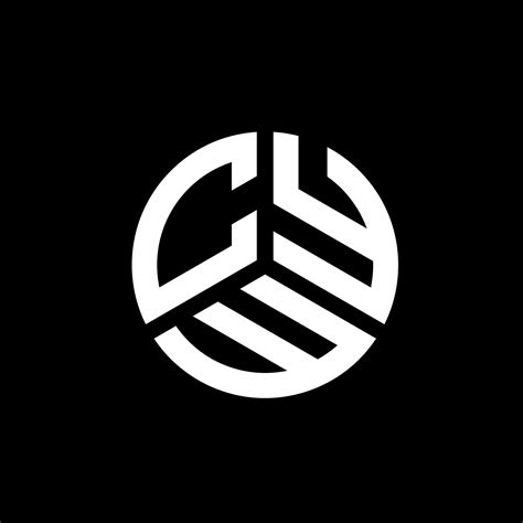 Cyw Letter Logo Design On White Background Cyw Creative Initials Letter Logo Concept Cyw